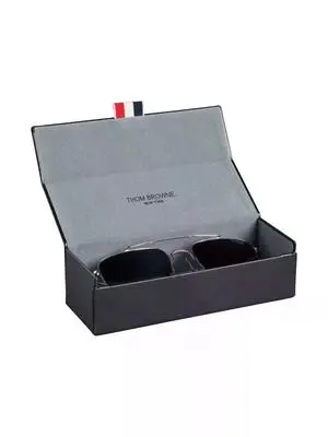 Thom Browne Tinted Pilot-frame Sunglasses