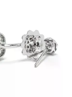 Yeprem 18kt White Gold Diamond Drop Earrings