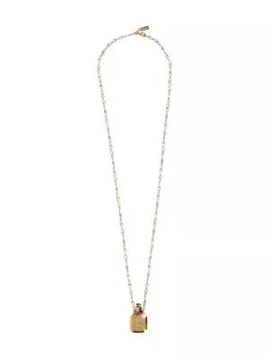 Chloé Bottle Pendant Necklace - Gold