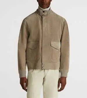 Dunhill Suede Harrington Jacket