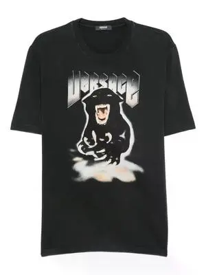 Versace Panther-print T-shirt