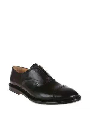 Premiata Leather Cap-toe Derby Shoes