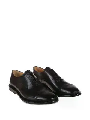 Premiata Leather Cap-toe Derby Shoes