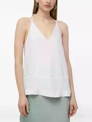 Armani Exchange Straight Hem Camis Tanks For Women