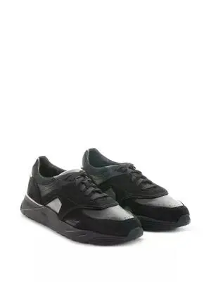 Santoni Leather Low-top Sneakers
