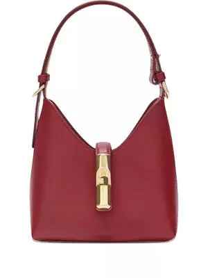 Furla Mini Leather Shoulder Bag - Red