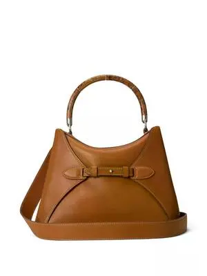 Ralph Lauren Medium Bamboo-handle Tote - Brown