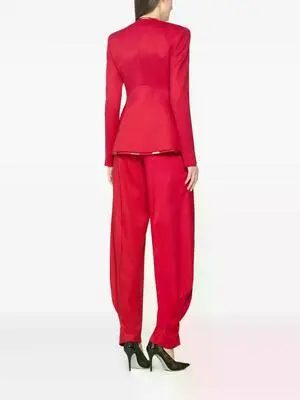 GENNY Pleated Trousers - Red