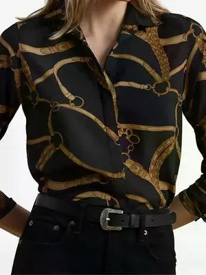 Ralph Lauren Belting-print Shirt