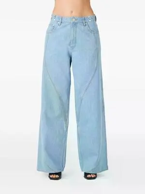 NO44 Curved-seam Jeans