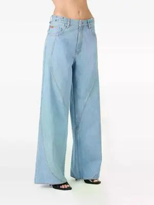 NO44 Curved-seam Jeans