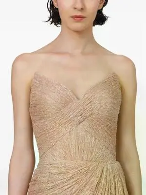 IRIS SERBAN Irene Strapless Gown