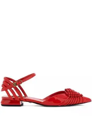 Roberto Cavalli Woven Sandals