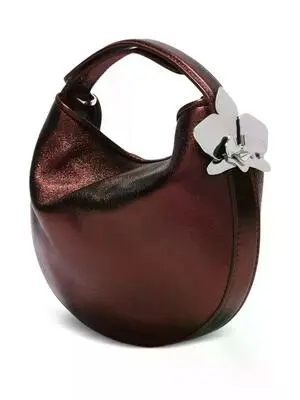 GENNY Metallic-effect Top Handle Bag