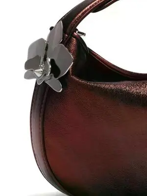 GENNY Metallic-effect Top Handle Bag