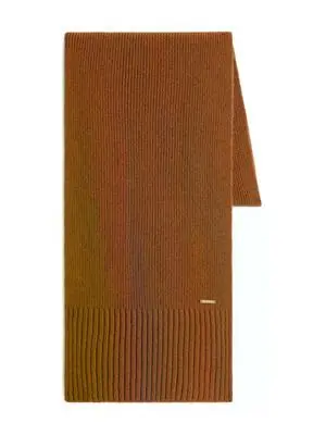 Woolrich Ribbed Cashmere Scarf - Brown