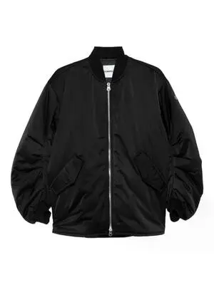 LEMPELIUS Puffed-sleeve Bomber Jacket