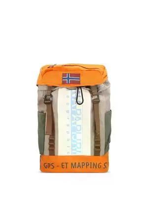 NAPAPIJRI Equator Flag-logo Cotton Backpack