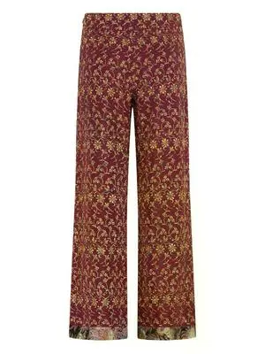 Etro Floral-print Trousers