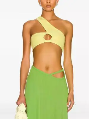 Christopher Esber One-shoulder Cut-out Top