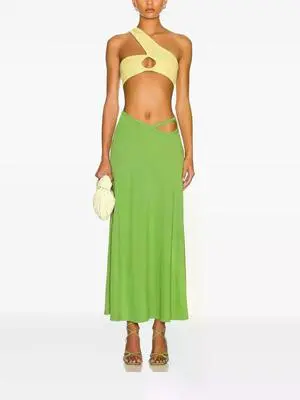 Christopher Esber One-shoulder Cut-out Top