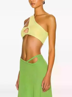 Christopher Esber One-shoulder Cut-out Top