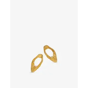 Astley Clarke Raye Statement Stud Earrings - Yellow Gold Vermeil
