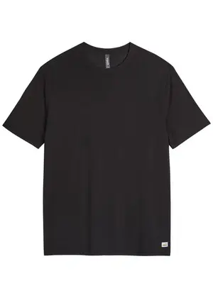 Vuori Strato Tech Stretch-jersey T-shirt - Black