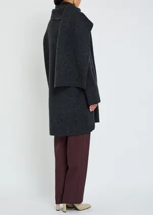 Vince Scarf-effect Knit Cardigan