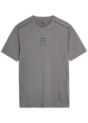 REPRESENT 247 Trail Stretch-jersey T-shirt - Grey