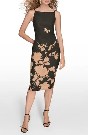 Floral Sheath Dresses
