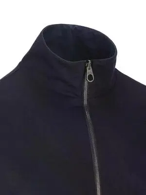 Loro Piana Stand-up Collar Zip-front Jacket - Blue