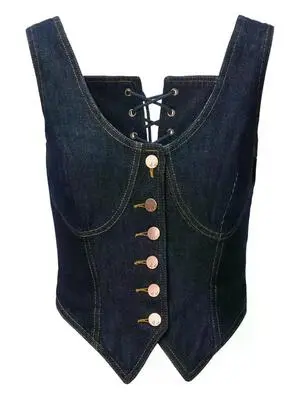 NO44 Lace-up Vest