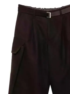 Sacai Belted Cargo Trousers