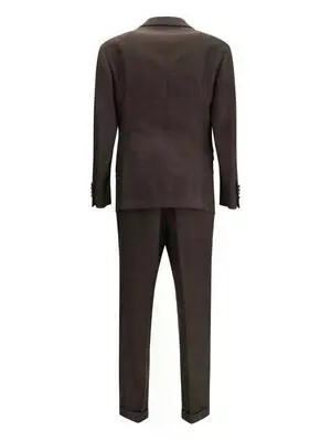 Brunello Cucinelli Check-pattern Suit