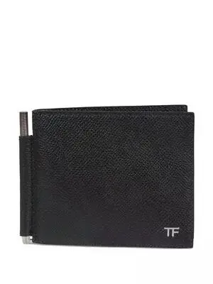 TOM FORD Hinged Leather Wallet - Black