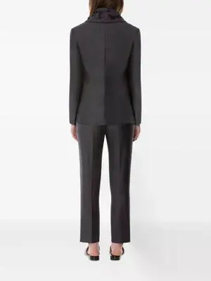Alberta Ferretti Pressed-crease Trousers