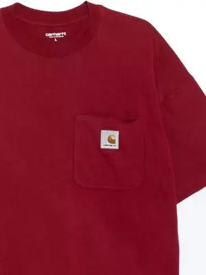 Carhartt Work In Progress Logo-patch T-shirt - Red