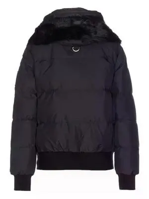Moose Knuckles Cloud Hooded Puffer Jacket - Black