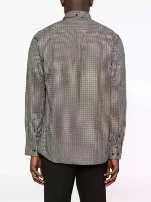 LES DEUX Gingham-check Pocket Shirt