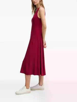 Dkny Keyhole Detail Ribbed Dress