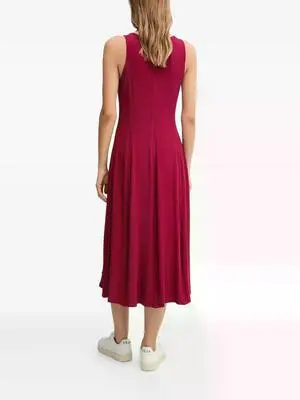 Dkny Keyhole Detail Ribbed Dress