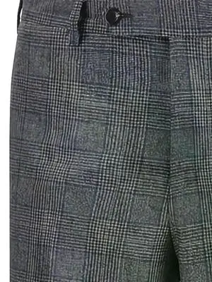 GERMANO 1952 Checked Tailored Trousers