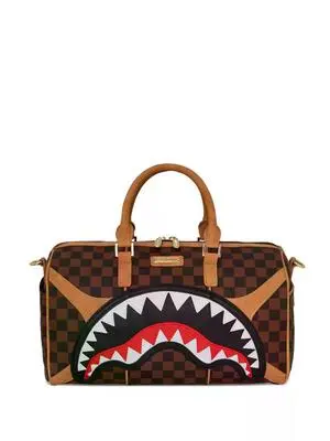 SPRAYGROUND Check-shark Holdall - Brown