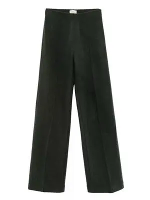 Bruno Manetti Elasticated-waist Wide-leg Trousers