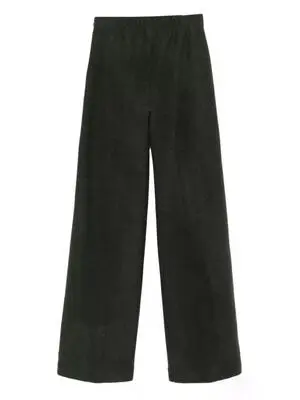 Bruno Manetti Elasticated-waist Wide-leg Trousers