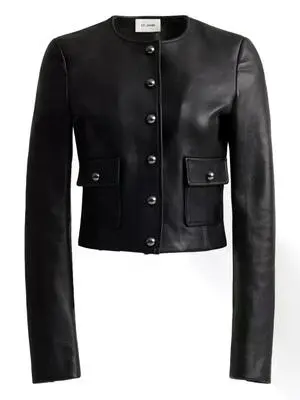 St. John Leather Jackets For Women