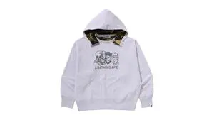 A BATHING APE Double Face Pullover Legacy Hoodie