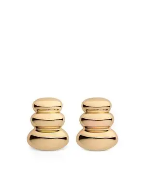 Jenny Bird Non Stop Tone Earrings - Gold
