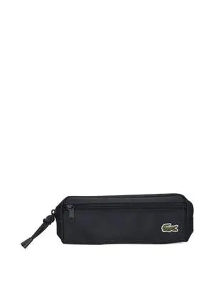 Lacoste Logo-patch Wash Bag - Black